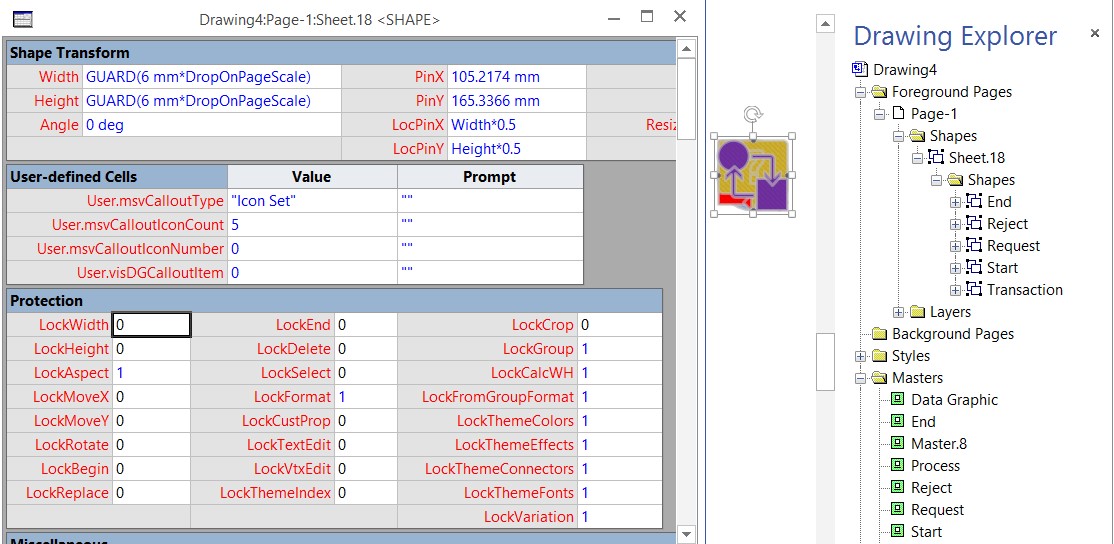 Custom Data Graphics in Visio 2013 Custom Data Graphics in Visio 2013