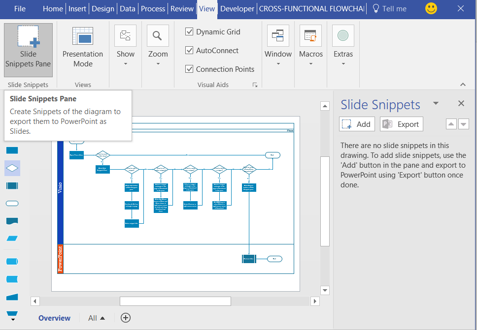 Slide Snippets In Visio Pro For Office365 Slide Snippets In Visio Pro For Office365